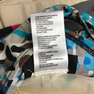 Roxanne | Swim | Roxanne Womens V Neck Patterned Bathing Suit Sz 6bra ...